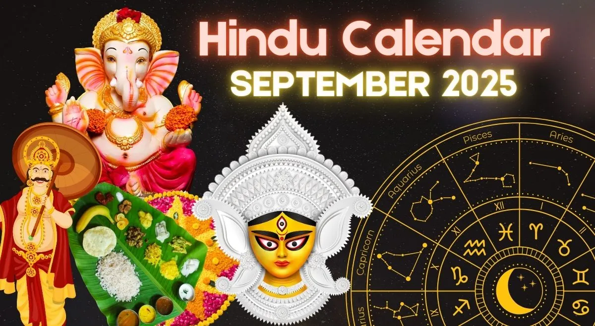 Hindu Calendar September 2025: Onam, Ganesh Visarjan, Shradh, Durga ...