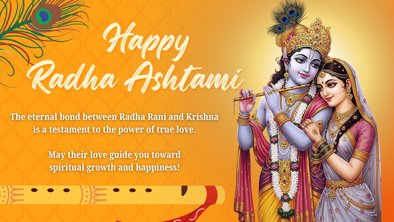 Happy Radha Ashtami 2025 Wishes, Images, Messages And Quotes To Share ...