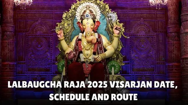 Lalbaugcha Raja 2025 Visarjan Date And Time; Check Schedule, Procession ...