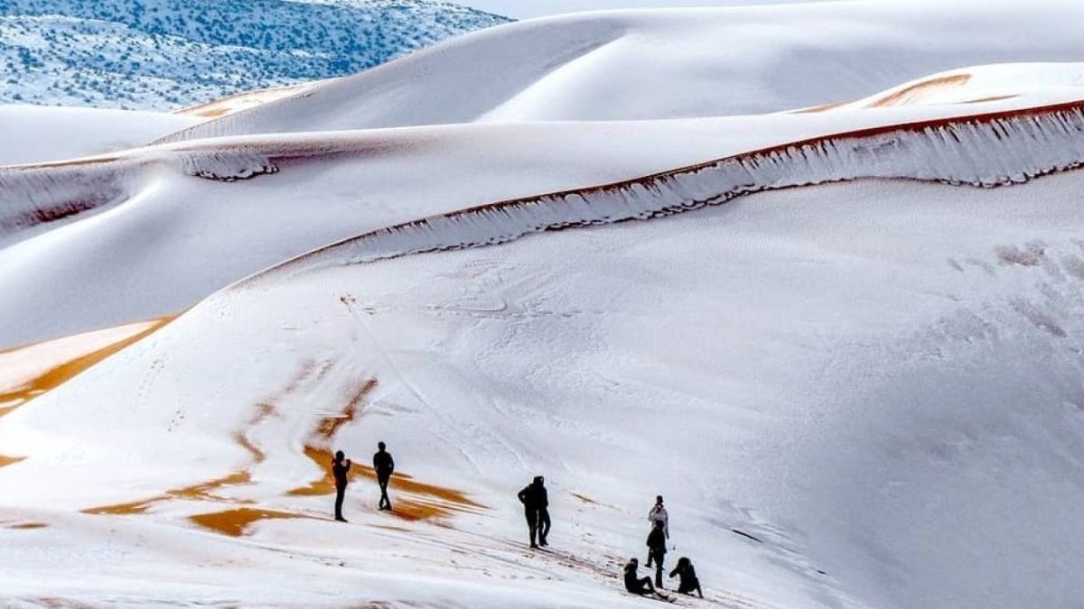 Did You Know World’s Hottest Sahara Desert Receives Snowfall? Here’s A ...