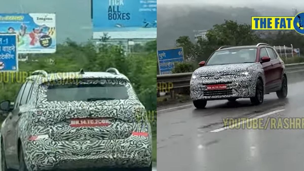 Volkswagen Taigun Facelift With New Front End Styling Spied; India ...