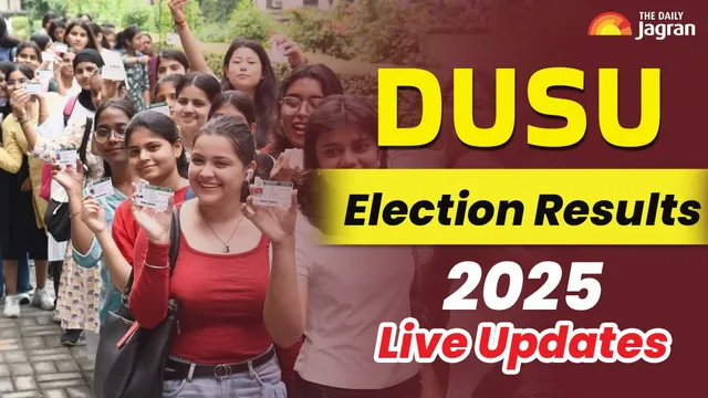 DUSU Election Results 2025 Highlights: ABVP Wins 3 Posts, Aryan Maan ...