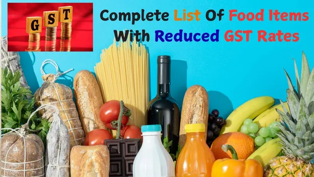 GST Reform 2.0: List Of All Food Items With Reduced GST Rates