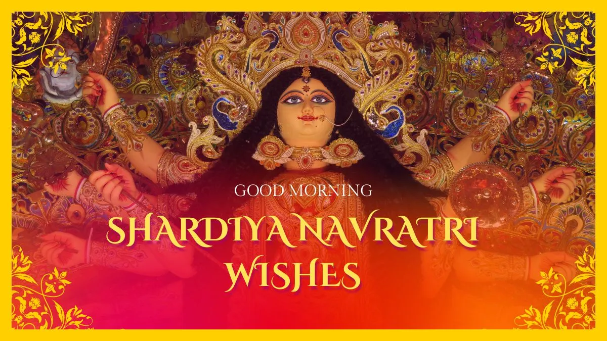 Good Morning Shardiya Navratri 2025 Wishes: Best Shubh Navratri ...