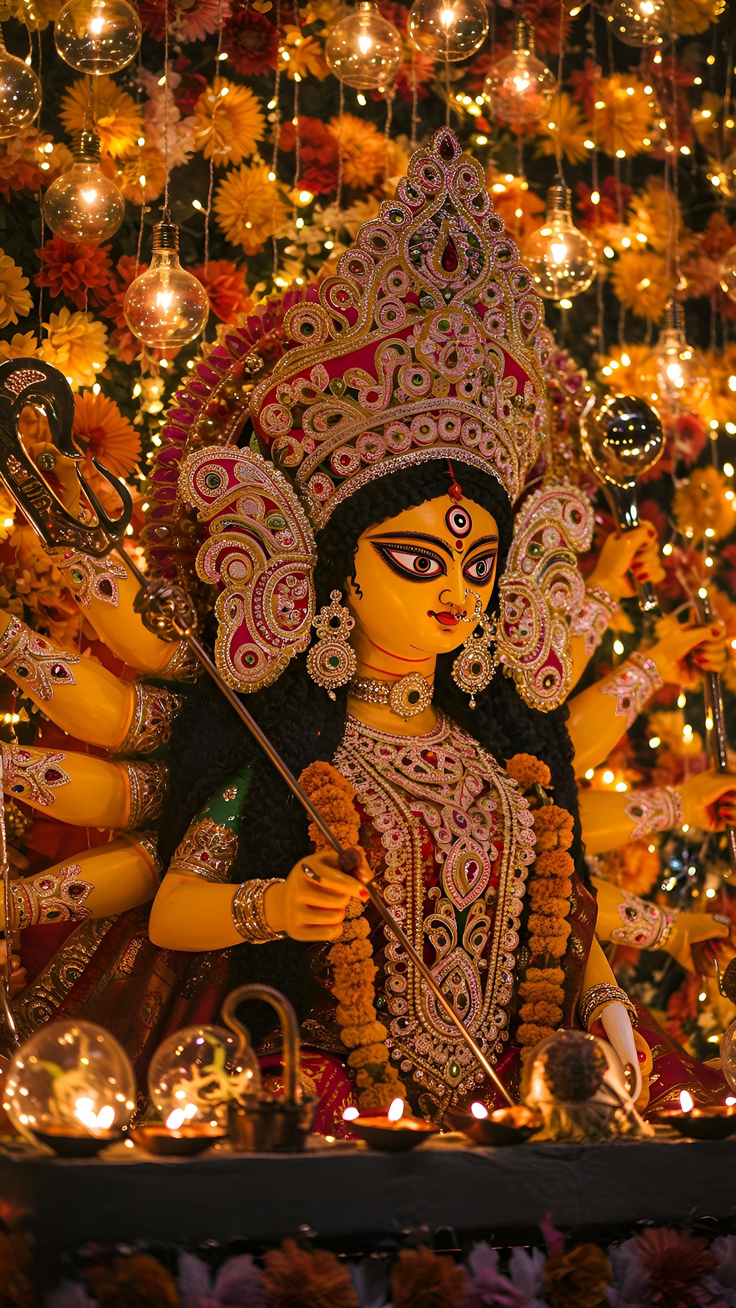 Happy Durga Ashtami 2025: 10+ Maa Durga HD Images To Invoke Strength ...