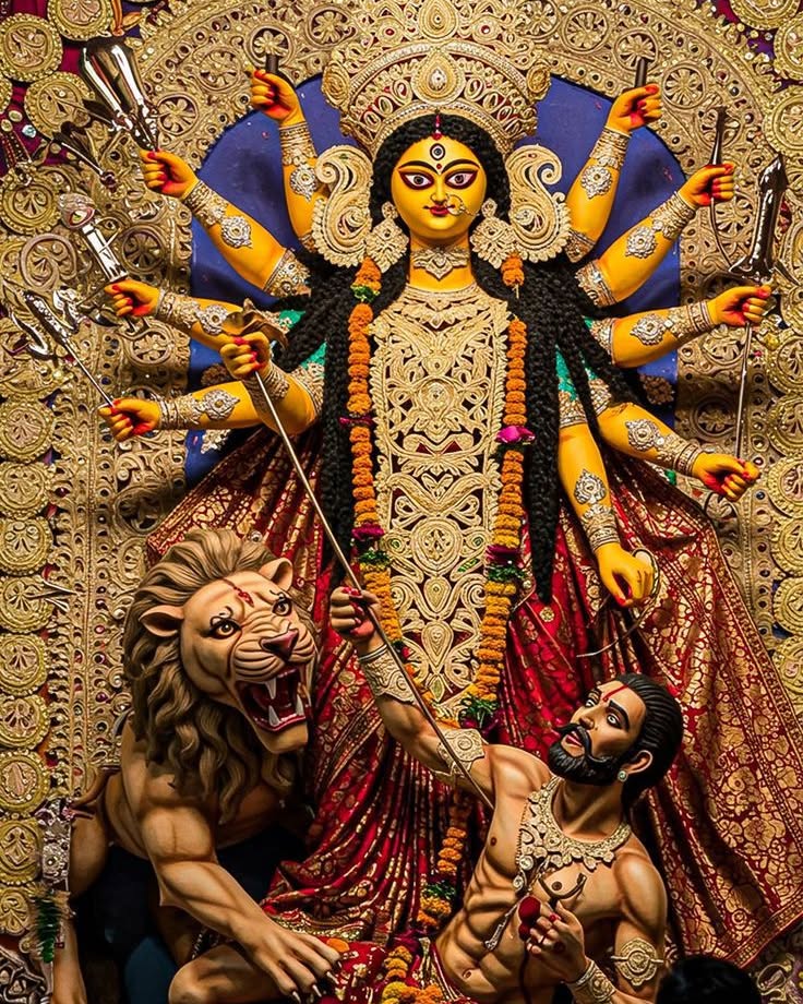 Happy Durga Ashtami 2025: 10+ Maa Durga HD Images To Invoke Strength ...