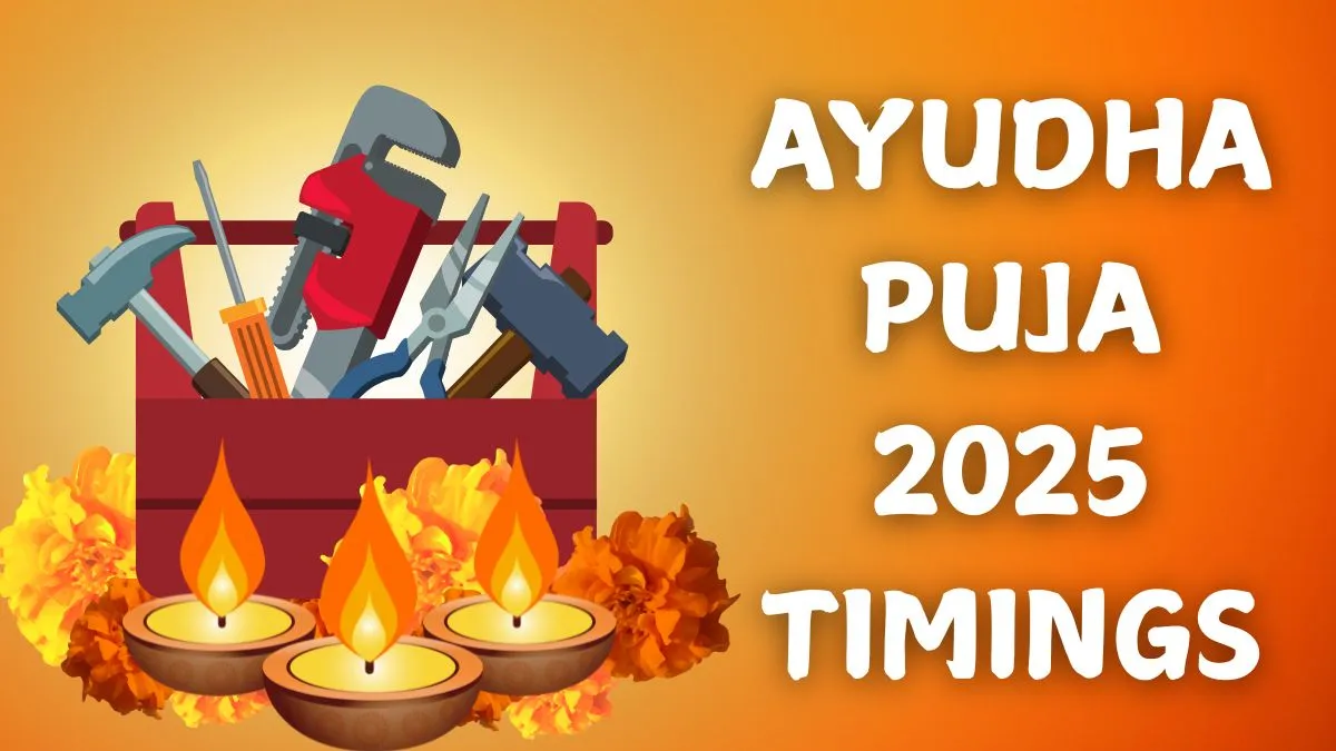 Ayudha Puja 2025: Date, Pooja Timings, Muhuratam, Significance And ...