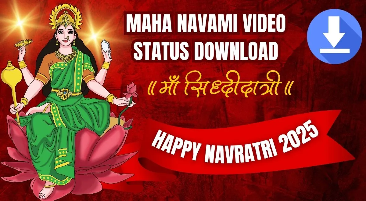 Happy Maha Navami Video Status: Download Free WhatsApp Statuses And ...