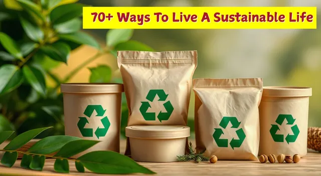 70+ Ways To Live A Sustainable And Eco-Friendly Life For A Better Future
