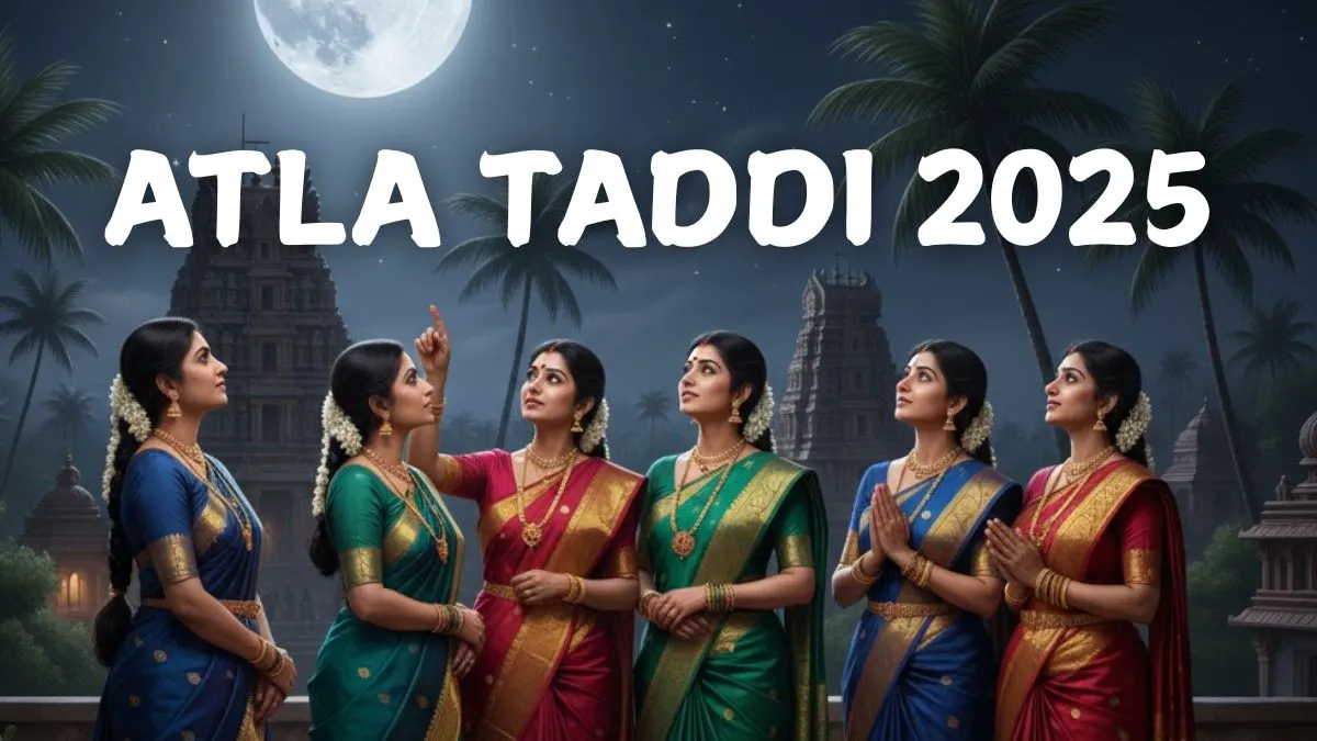 Atla Taddi 2025: Date, Time, Moonrise Timings, Significance And Rituals ...