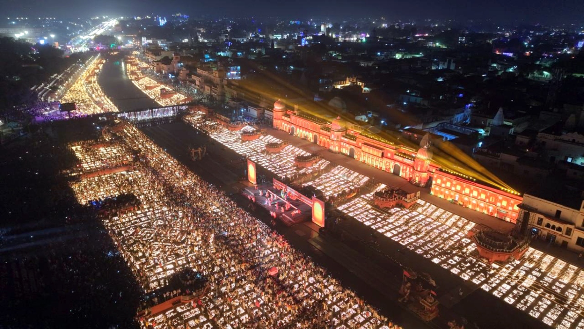 Ayodhya Deepotsav: Not One, Grand Diwali Event Makes Two Guinness ...