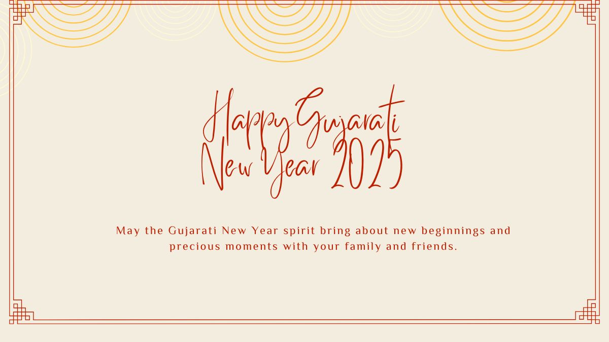 Happy Gujarati New Year 2025 Wishes: Best Messages, Greetings, Quotes ...