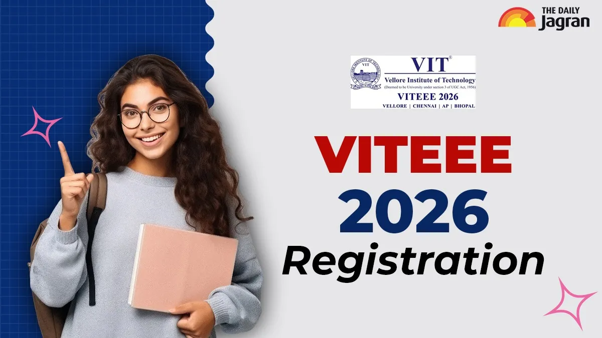 VITEEE 2026 Registration Begins: How To Apply At viteee.vit.ac.in ...