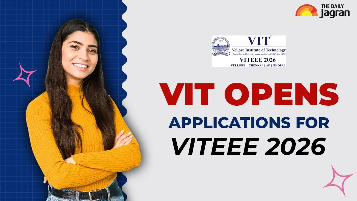 VIT 2025-26 Admission: VITEEE Btech Registration Window Opens At viteee ...