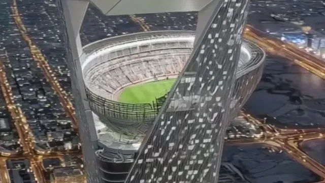 Saudi Arabia’s ‘Sky Stadium’: A 46,000-Seat World Cup Arena Suspended ...