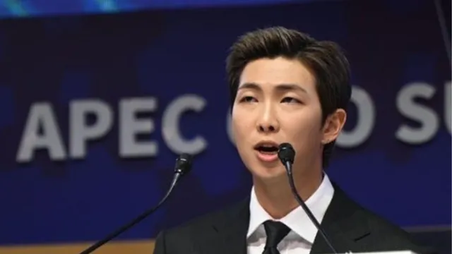 BTS RM Delivers Historic Speech To World Leaders At APEC CEO Summit ...