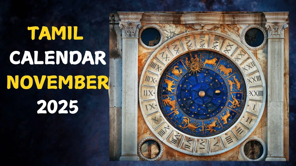 Tamil Calendar November 2025: Ekadashi, Pournima, Amavasya- Check All ...
