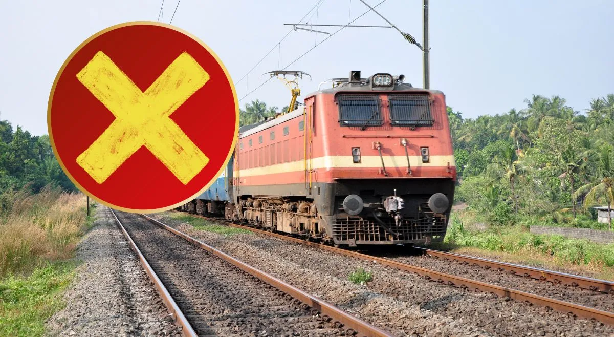 Why Every Train Has A Cross Mark At The End - Explained!