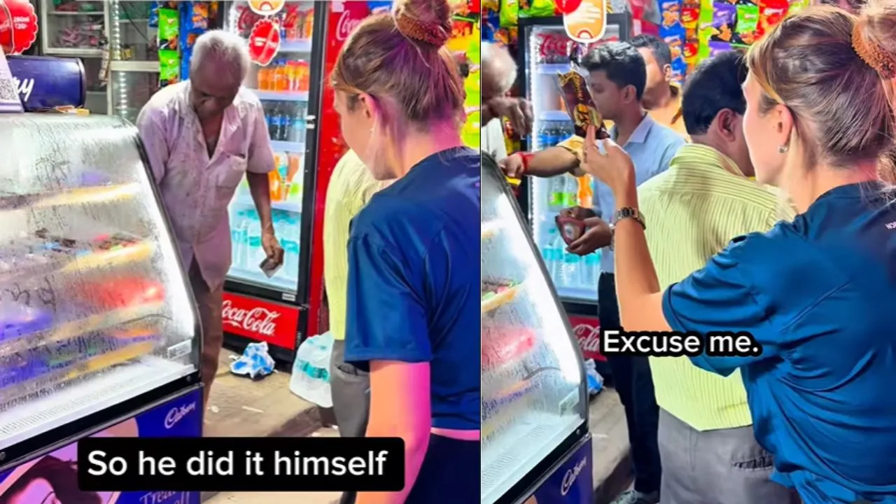 Indian Shopkeeper Asks Foreigner To Throw Wrapper On Road In Viral ...