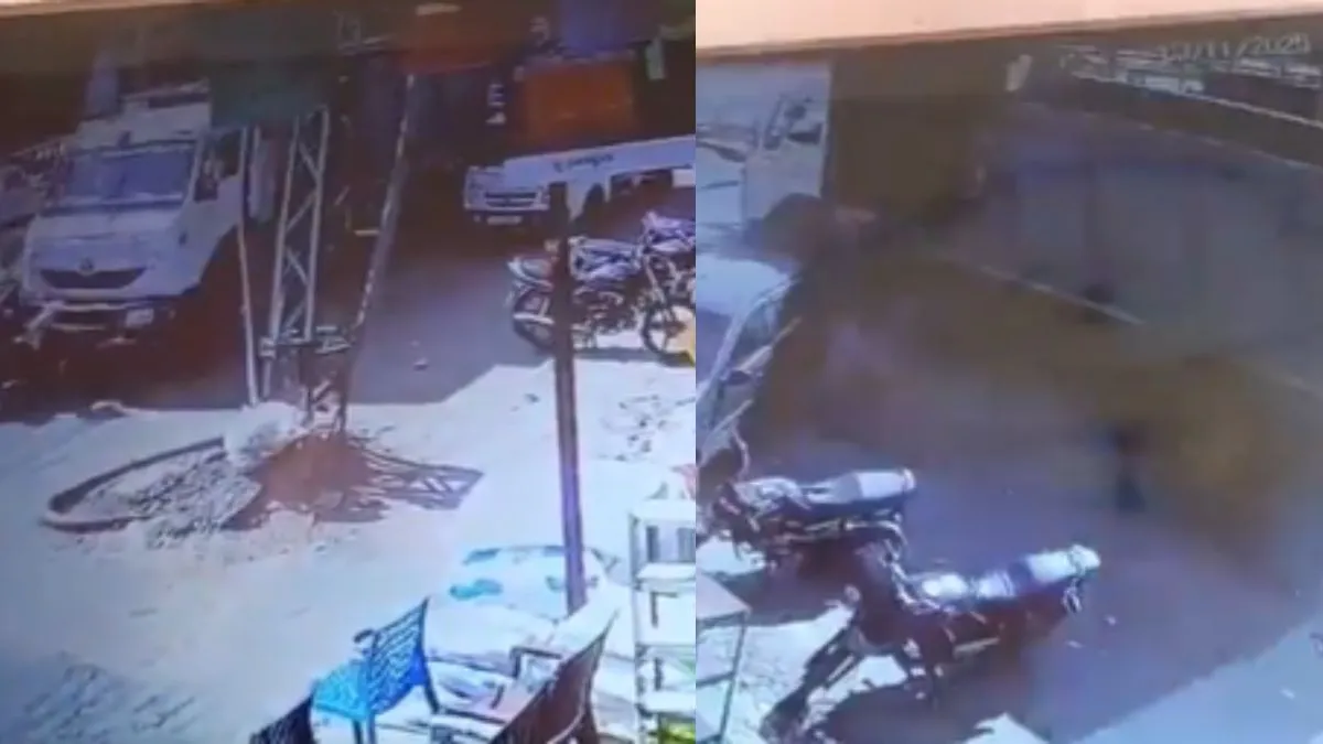 Jaipur Accident: Horrific CCTV Footage Shows Overspeeding Truck Swaying ...