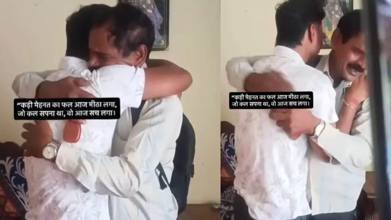 Father Breaks Down After Son Becomes CA, Viral Video Leaves Internet ...