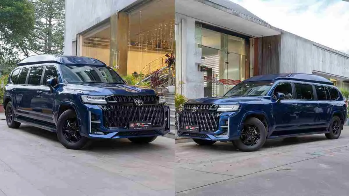 Toyota Land Cruiser LC 300 Modified Into A Limousine Goes Viral On ...