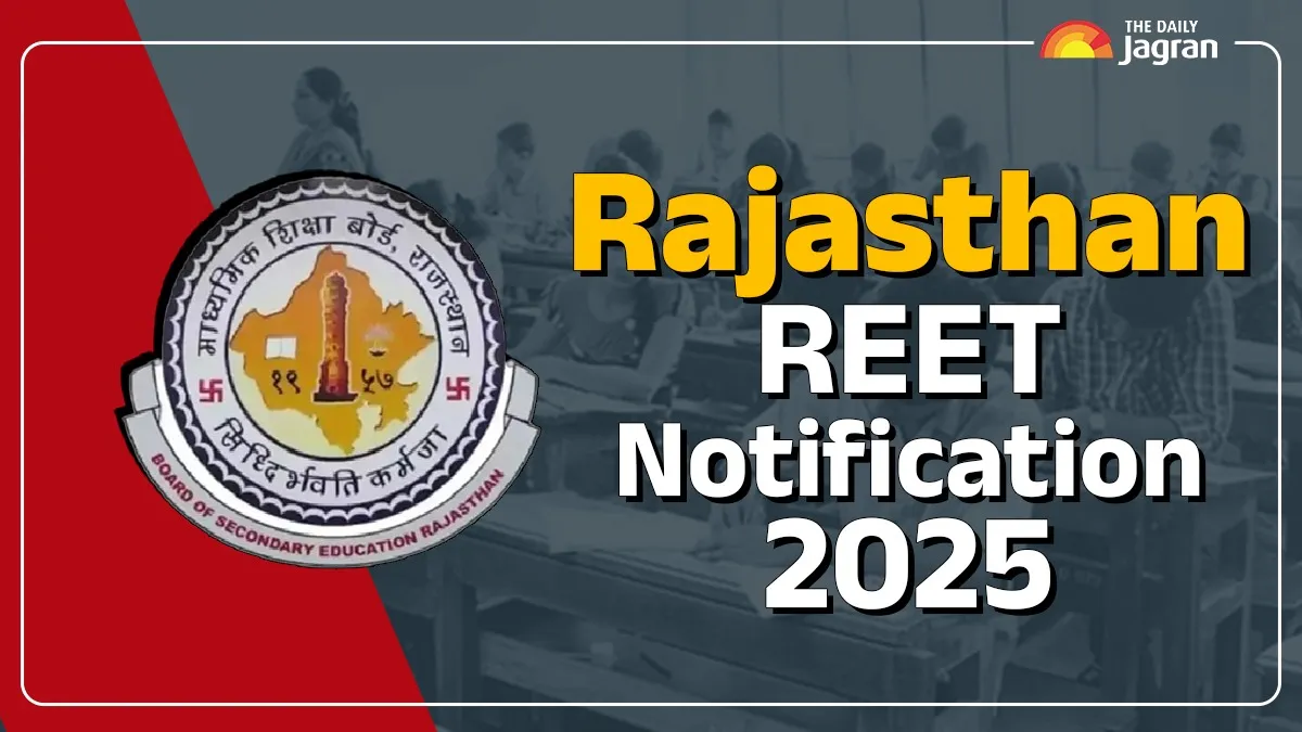 Rajasthan REET Mains Notification 2025 Released For 7759 Posts ...