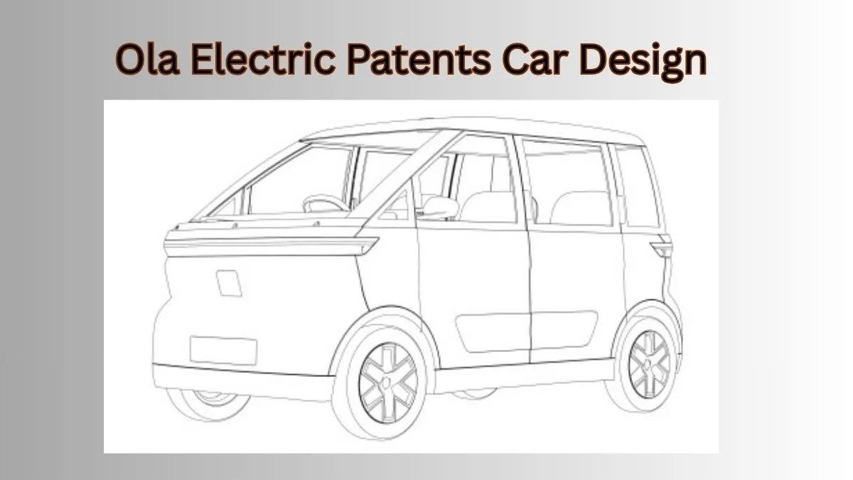 Ola Electric Patents Compact Car Design – A Rival To MG Comet EV?