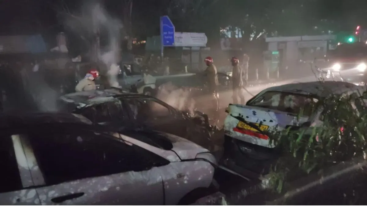 Delhi Blast: Several Killed In Massive Explosion Near Red Fort; A ...