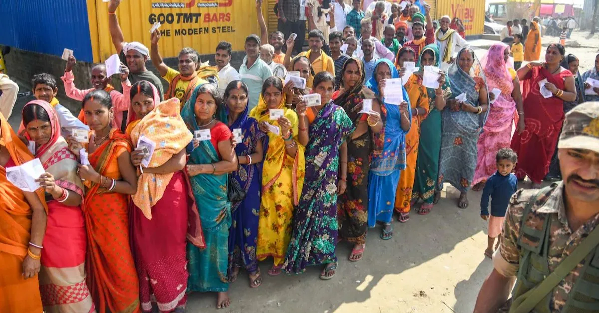 Bihar Election 2025: Second Phase Of Voting Records Highest Ever ...