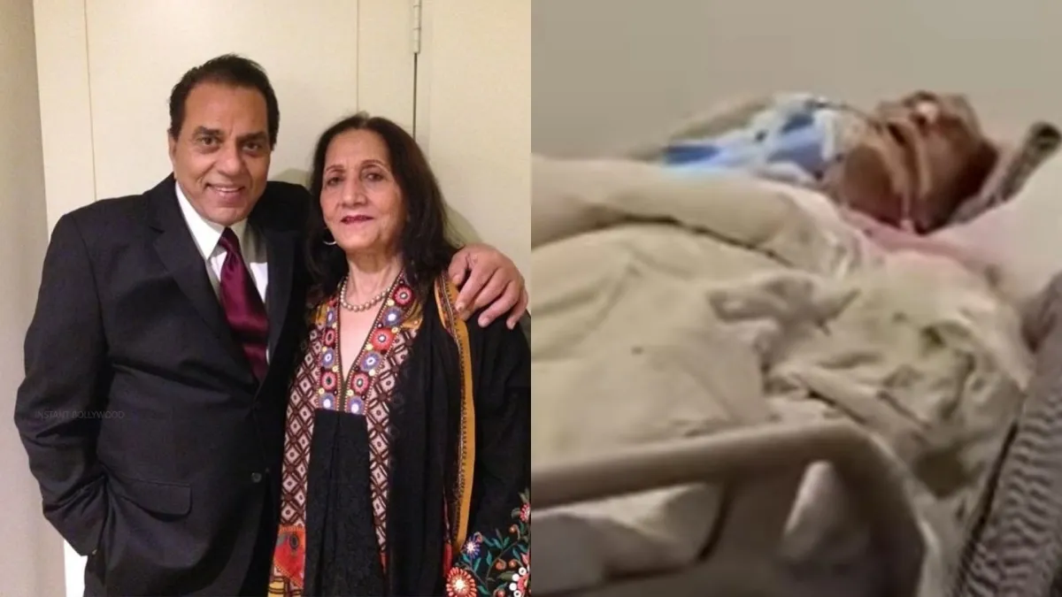 Dharmendra’s First Wife Prakash Kaur Breaks Down In Tears Seeing Ailing ...