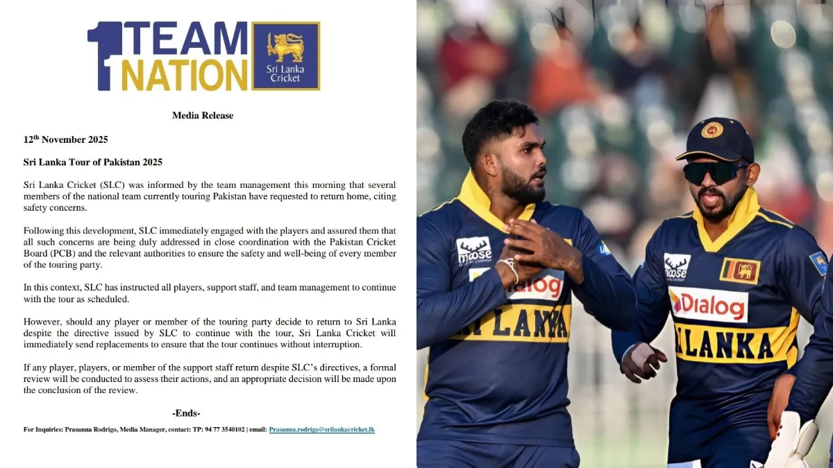 Sri Lankan Cricket Board Threatens Action After Several Team Members ...