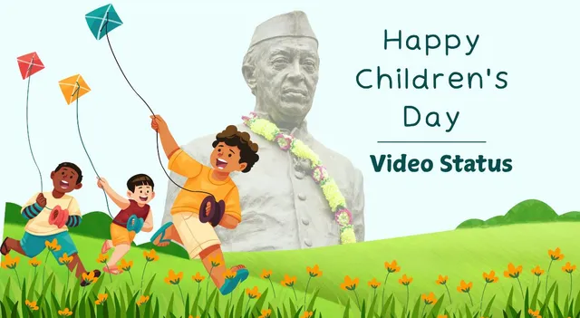 Happy Children’s Day 2025 Video Status: Share Best WhatsApp Statuses ...