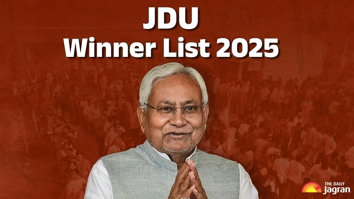 JDU Winner List 2025: JDU Wins Big In Bihar, Gets 85 Seats Out Of 101 ...