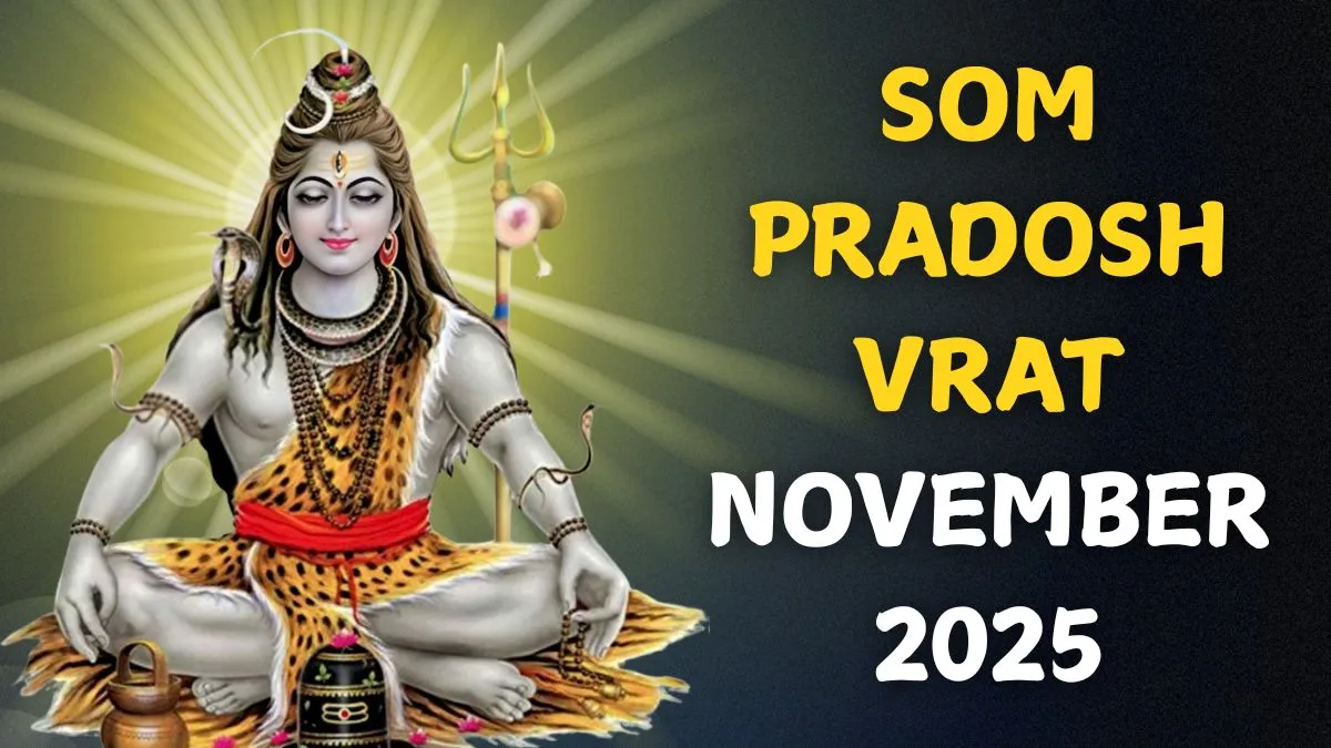 Som Pradosh Vrat November 2025: Date, Pradosh Kaal Timings, Significance And Rituals