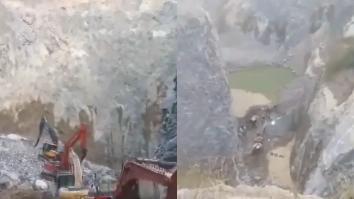 UP: One Dead, 15 Feared Trapped After Stone Mine Collapsed In Sonbhadra ...