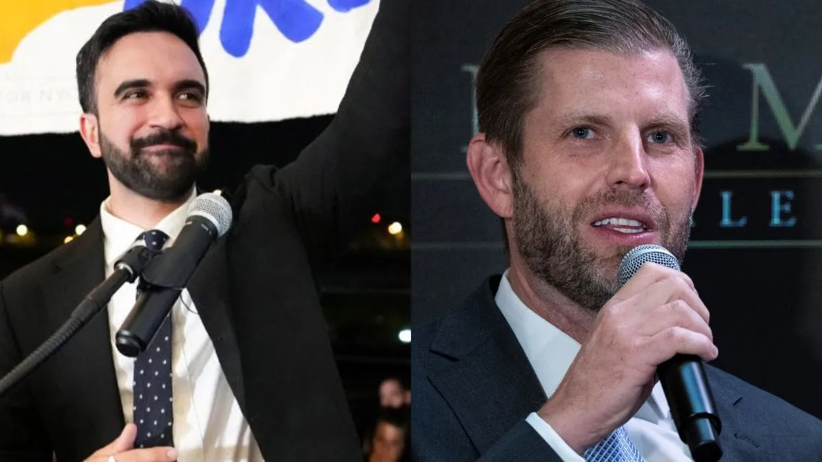 Trump’s Son Eric Accuses New York Mayor-Elect Zohran Mamdani Of 'Hating ...