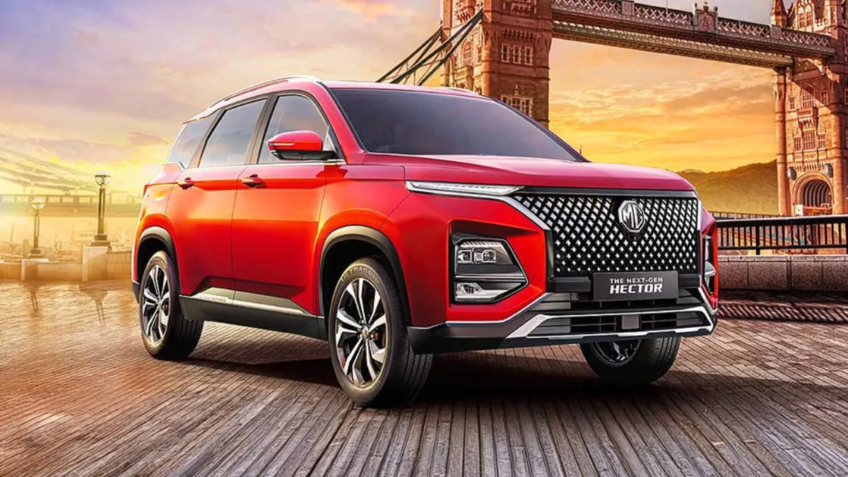 MG Hector Facelift 2026 Spied Testing: Check Expected Design, Features ...