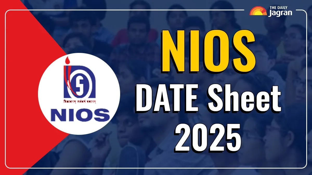 NIOS 10th 12th Revised Exam Timetable 2025 OUT: Check Full Schedule And ...