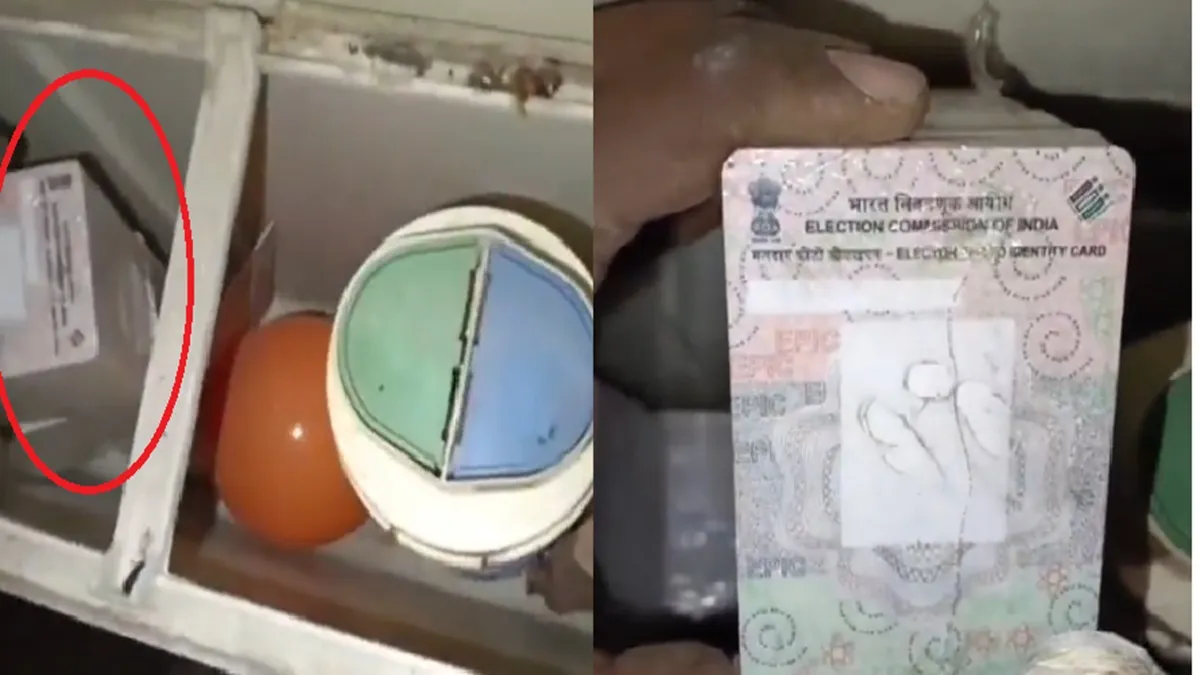Youth Congress Shares Video Of Bundles Of Voter ID Cards Hidden In ...