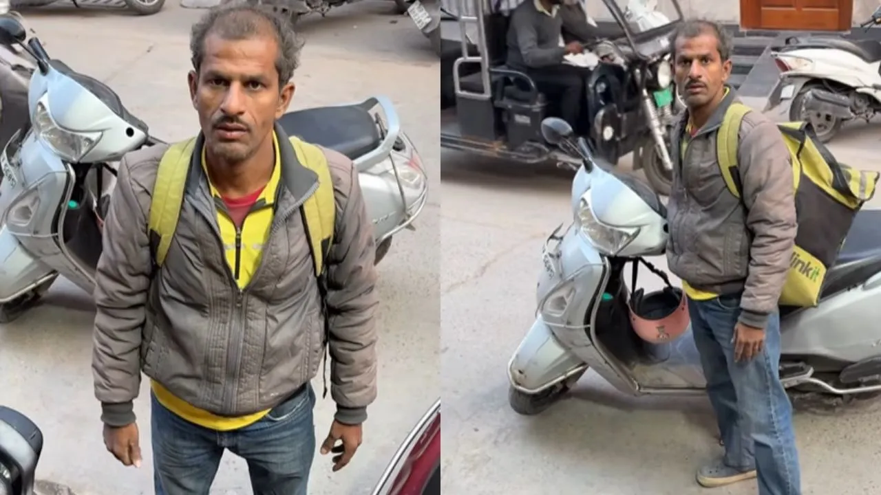 Speech-Impaired Blinkit Agent’s Grit Leaves Man Emotional; Heartwarming ...