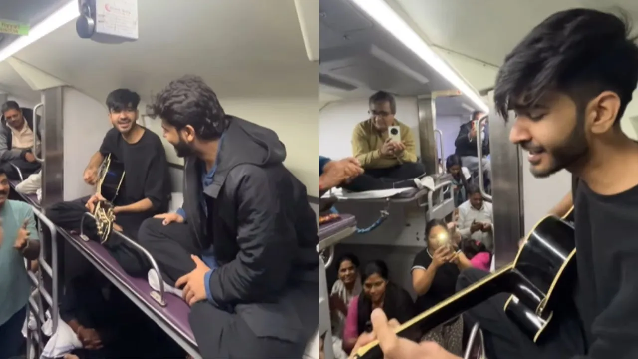 Passengers Join An Impromptu Jam Session With Indian Band On Train ...