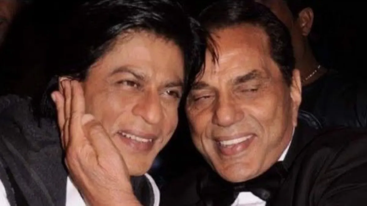 Shah Rukh Khan's Emotional Farewell To 'Father Figure' Dharmendra ...
