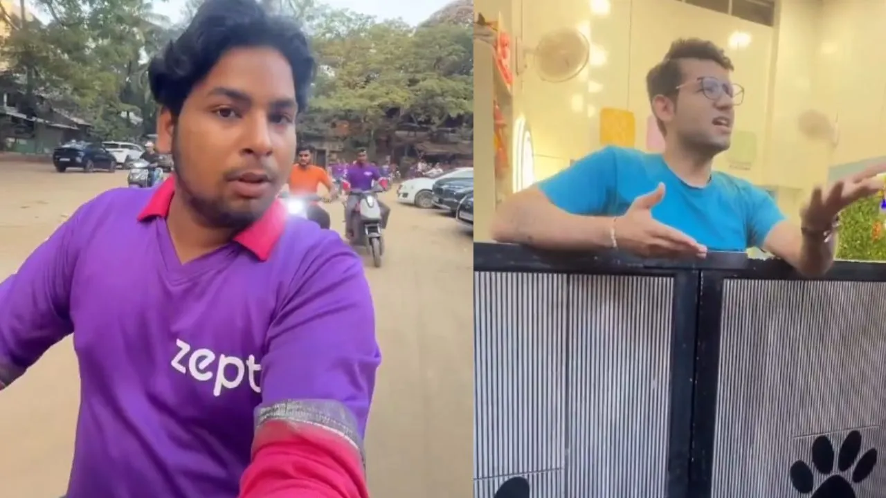 Zepto Riders Confront Customer For Allegedly Abusing Colleague, Rider ...