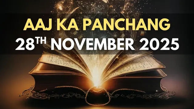 Aaj Ka Panchang 28 November 2025: Check Today’s Check Sunrise, Moonrise ...