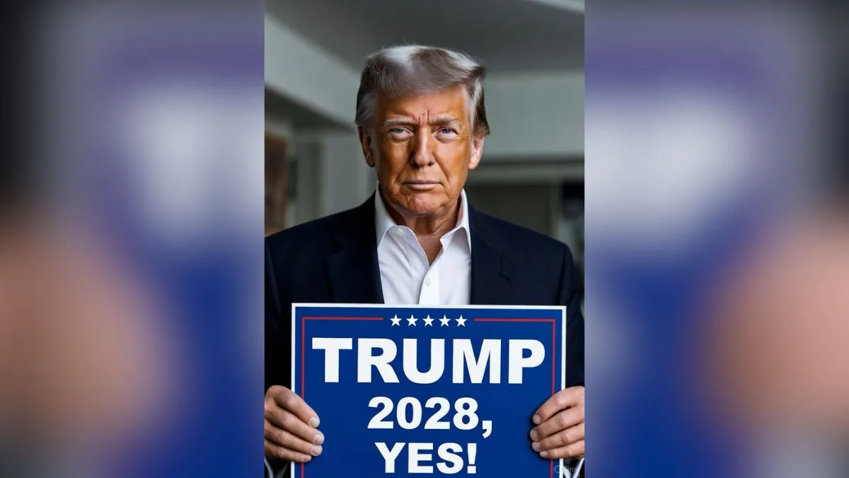 ‘Trump 2028, YES!’: US President's Viral AI Image Sparks Third-Term ...