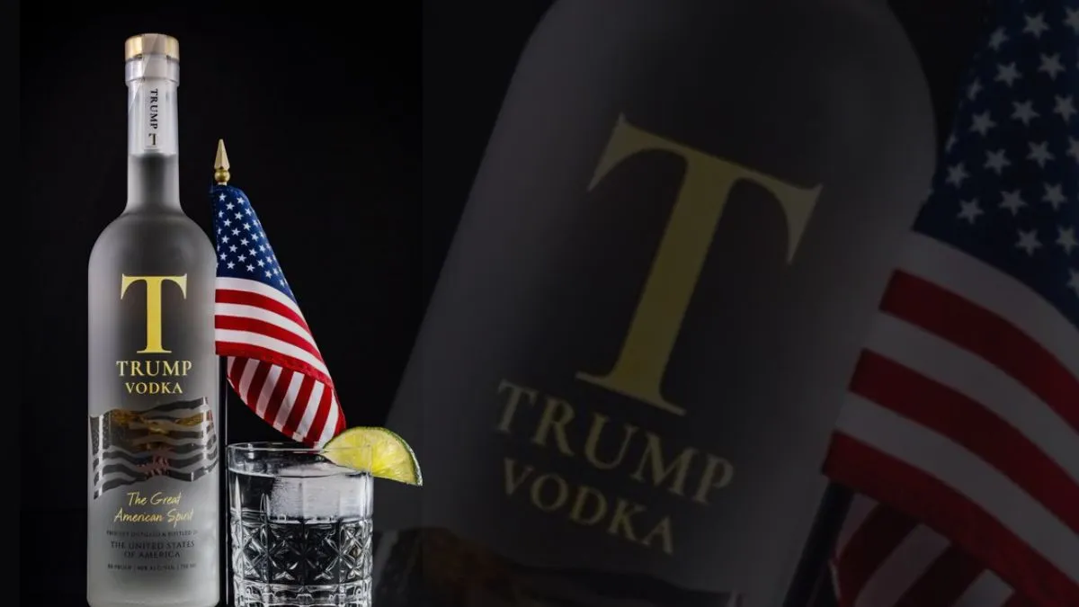 Trump Vodka With US Flag-Themed Bottle And ‘Great American Spirit ...