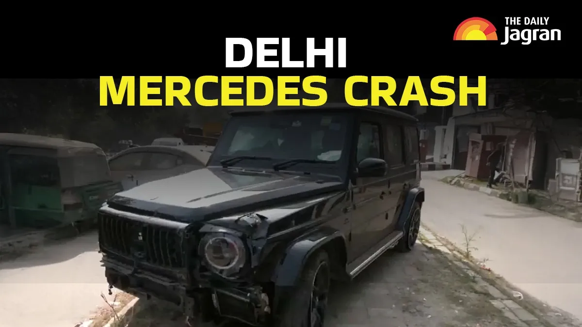 Delhi Mercedes Crash: G-Wagon Driven By Techie Lost Control, Killing ...