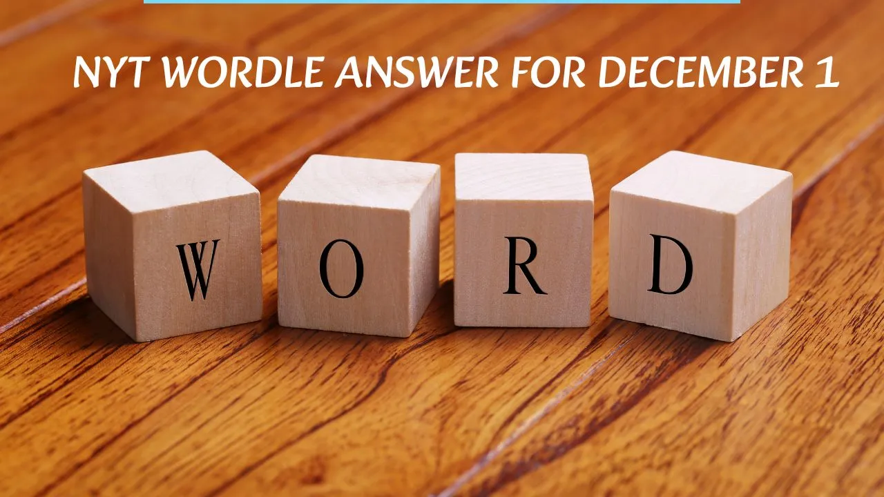 Crack Today’s December 1 Wordle in Minutes With Smart Hints, Helpful ...