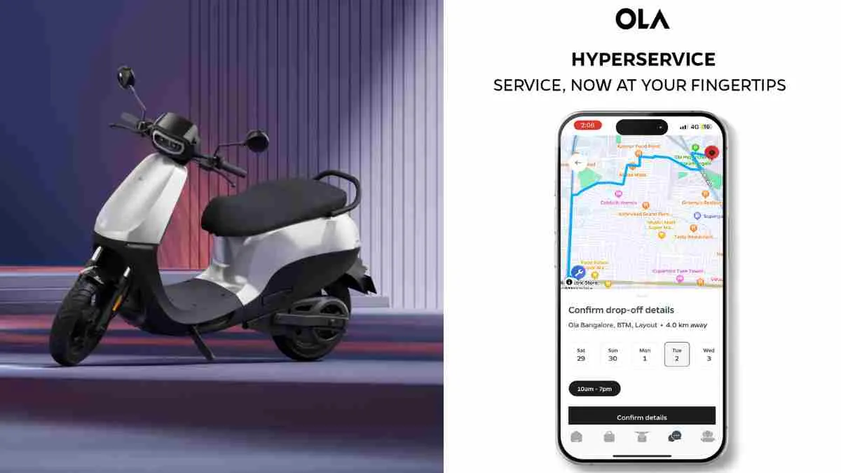 Ola Electric Launches In-App Service Appointment Amidst Social Media ...